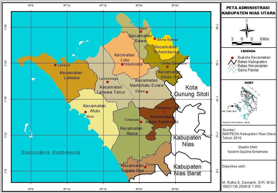SEKILAS KABUPATEN NIAS UTARA