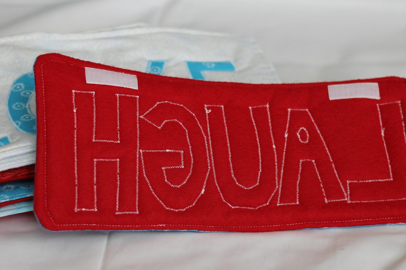 Lilyquilt: Quilted Words for a Flannel Board (Tutorial)