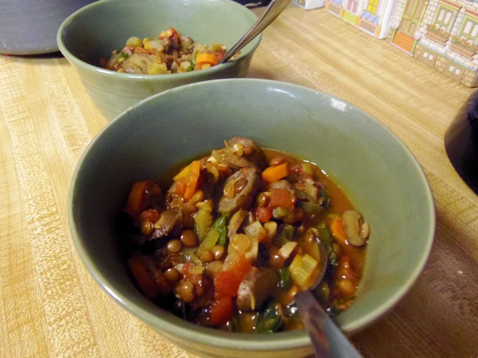 Glo's Kitchen: Lentil & Veggies Stew
