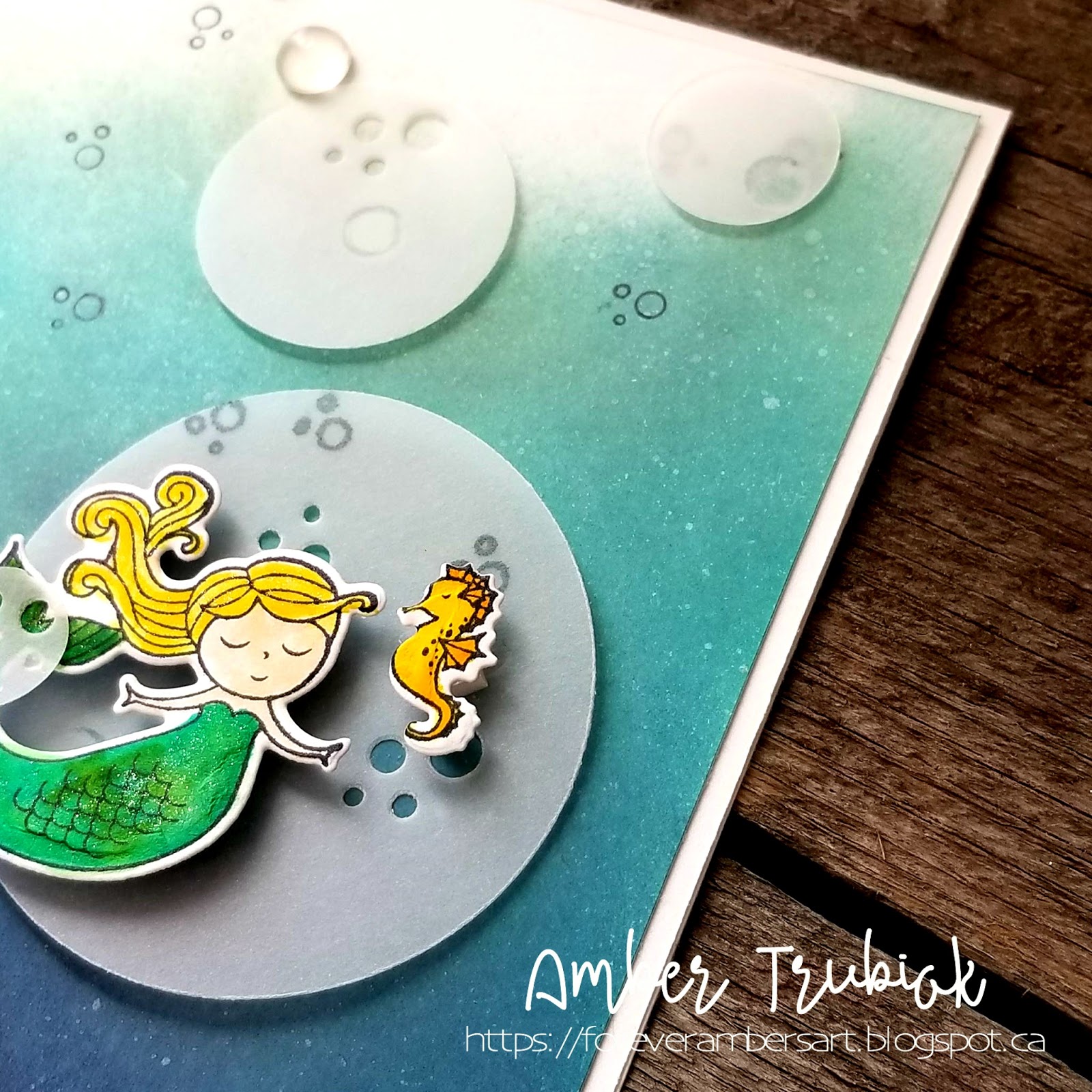 Stamp Ink Paper-Ombre Challenge!