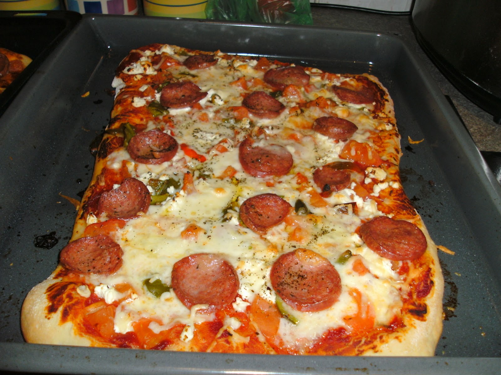 Bulgarian Village Recipe's: Pizza Bulgaria