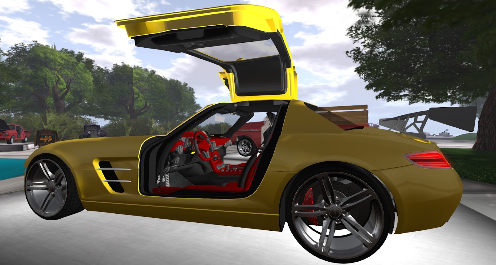 Echt Virtuell: Autoausstellung : "Cars of Second Life"