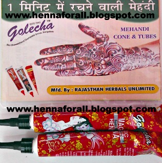WHOLESALE OF HENNA AND FASHION ACCESSORIES WORLDWIDE: GOLECHA HENNA