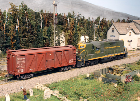 White River Division: CNR Fowler boxcars in New England