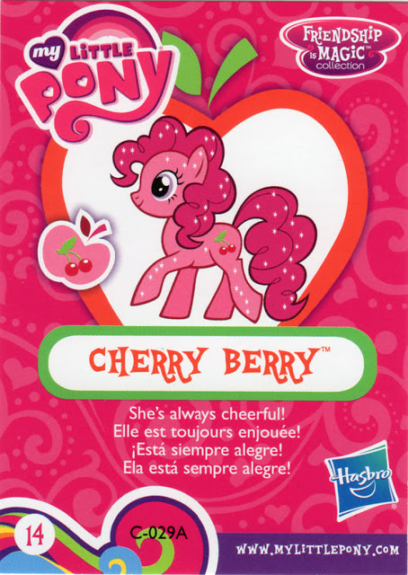MLP Cherry Berry Blind Bag Cards | MLP Merch