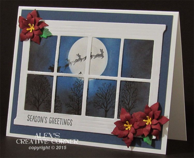 Alex's Creative Corner: Double width Window scene