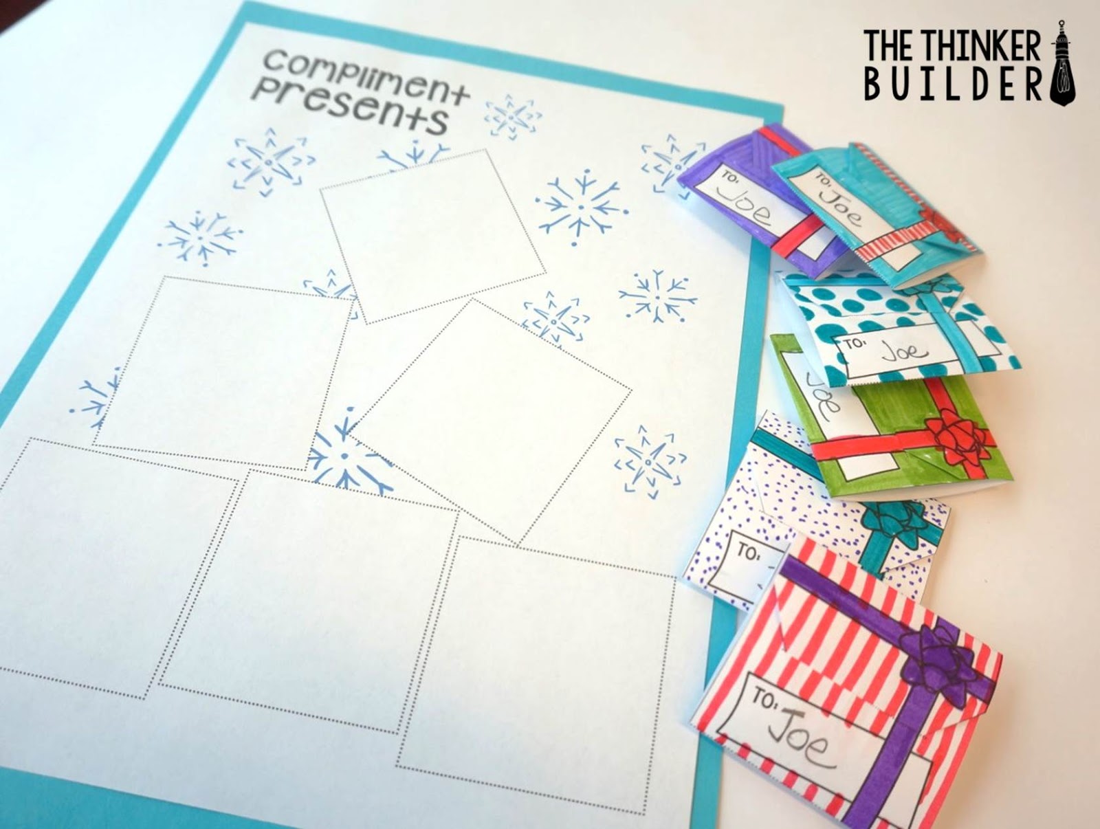 Compliment Presents! A Holiday Gift FOR Students, FROM Students