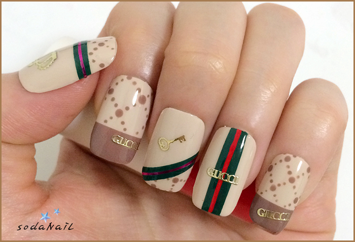 [Gucci nail art design] 구찌네일아트!