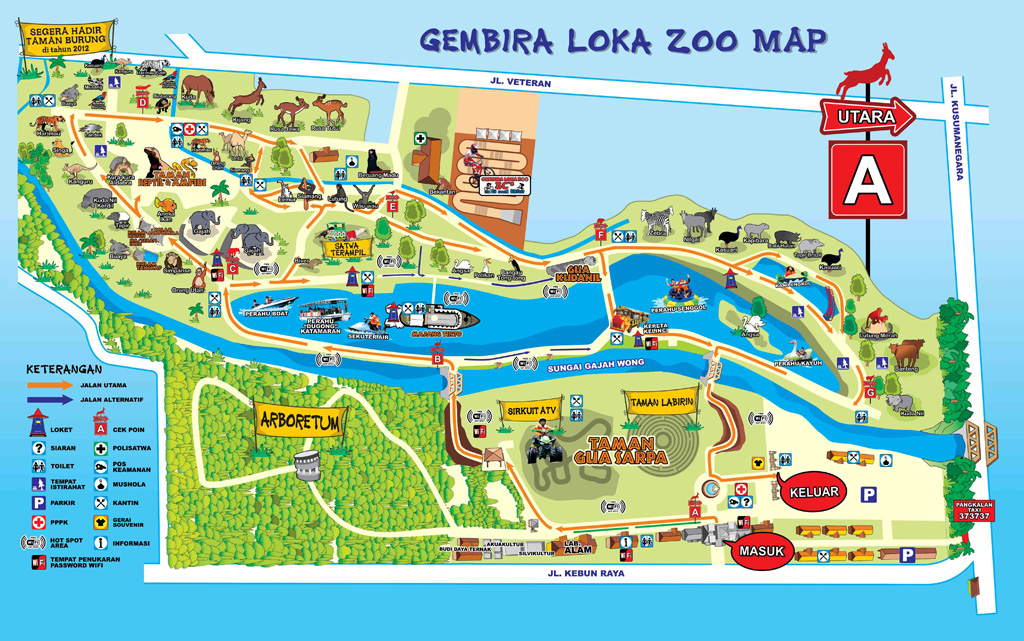 Gembira Loka Zoo Yogyakarta | ANANGPEDIA