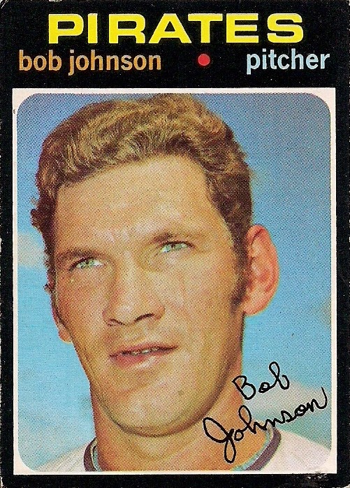Topps 1971: no. 365 - bob johnson