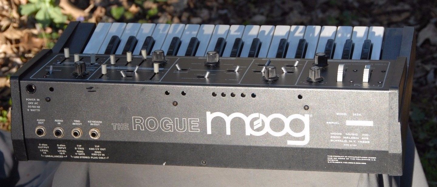 MATRIXSYNTH: Vintage Moog The Rogue Synthesizer
