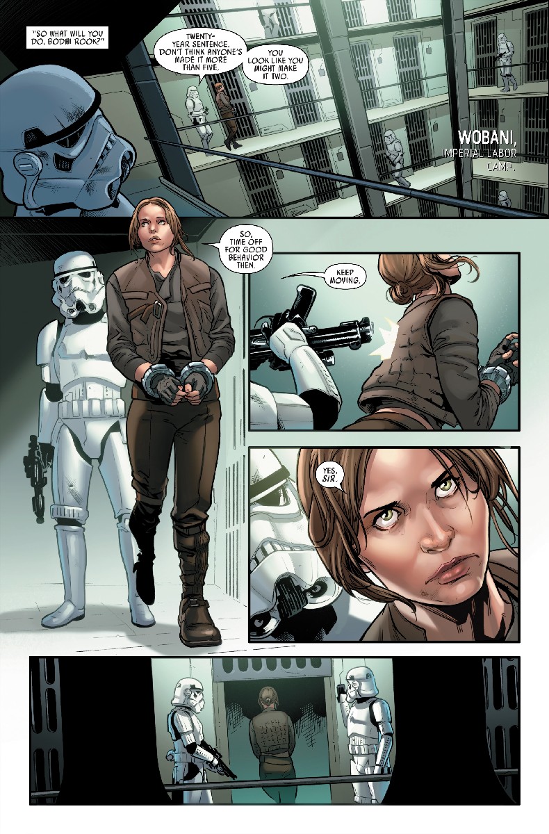 ¡Siempre quieres leer Un Cómic Más!: VISTAZO DE "ROGUE ONE ADAPTATION #1"