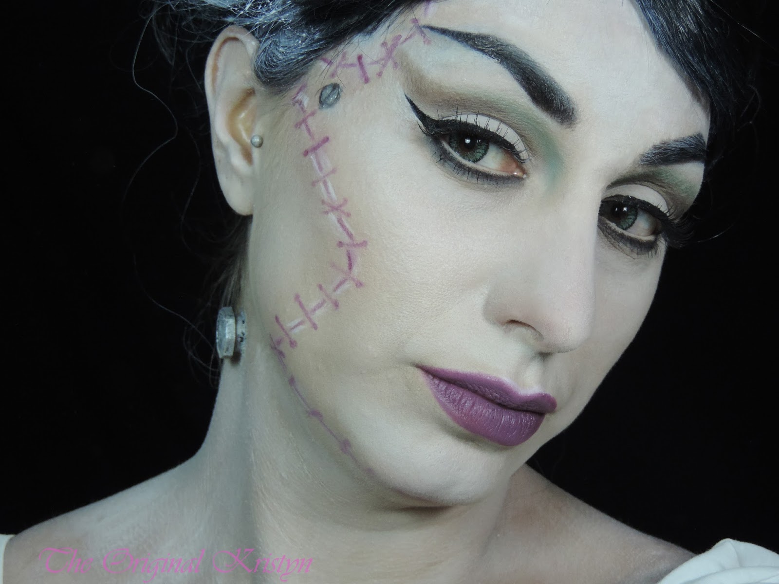 The Original Kristyn: MAQUILLAJE INSPIRADO EN LA NOVIA DE FRANKENSTEIN ...