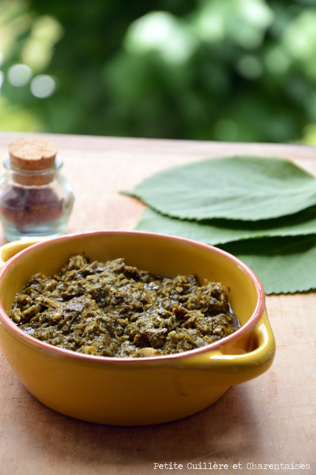 Petite Cuillère et Charentaises: Pondu du Congo {Ragoût de feuilles de ...