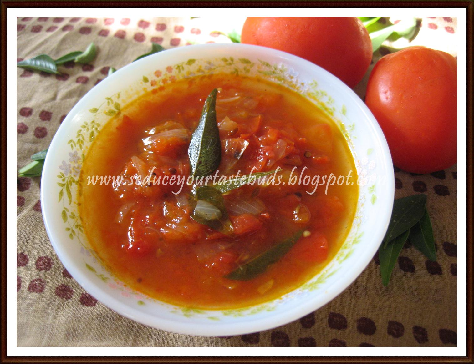 Kongnadu Thakkali Masiyal | Mashed Tomato Gravy From Kongunad Cuisine ...