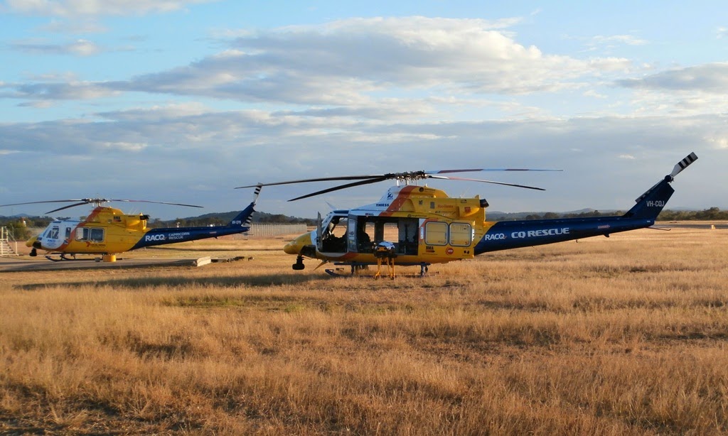 Central Queensland Plane Spotting: CQ Rescue Bell 412EP VH-CQJ "Rescue ...