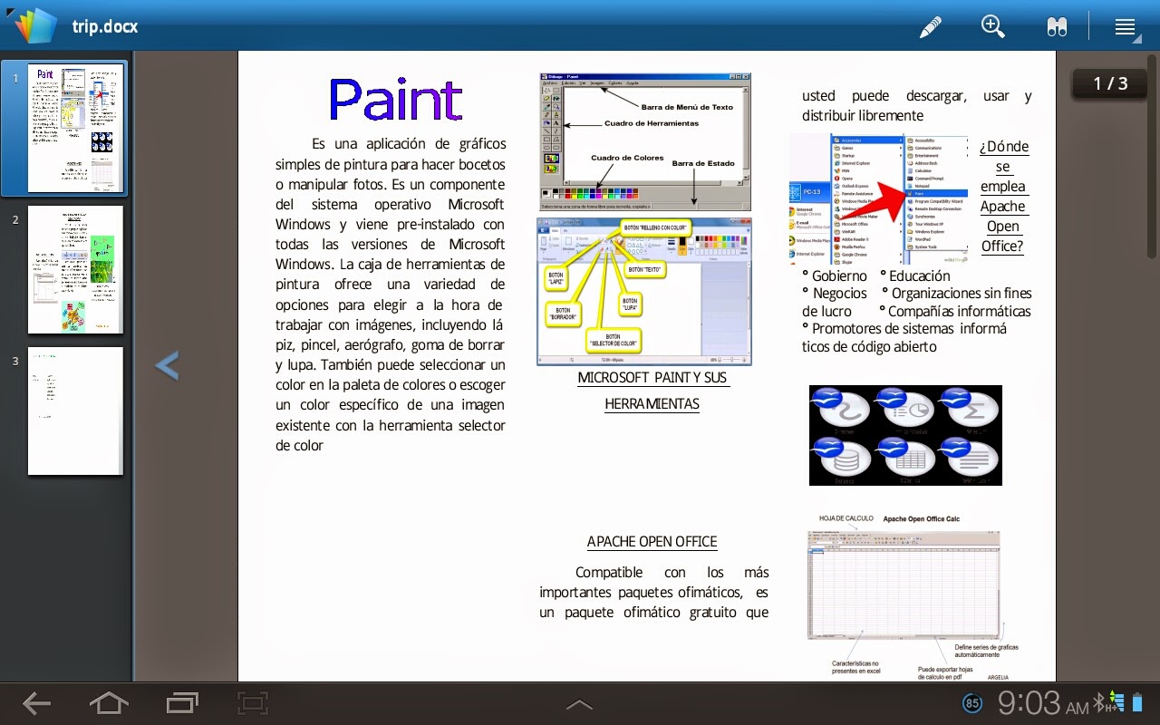 U S M PAINT Y DRAW: Triptico