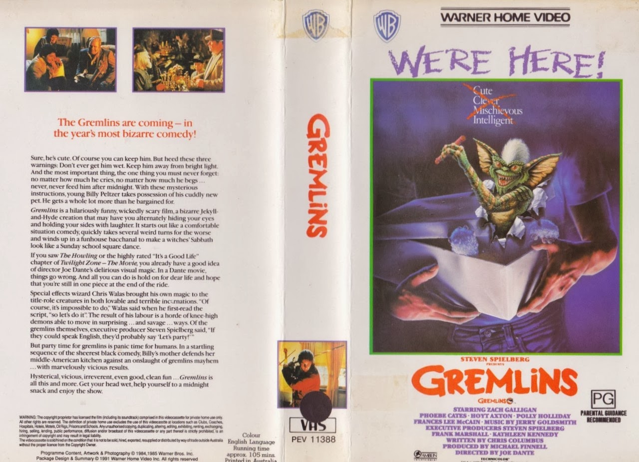 Australian VHS Covers: Warner Collection