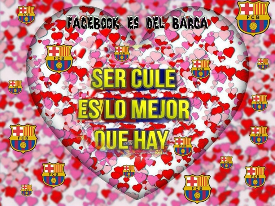 FOTO BLOG CULÉ: CORAZON SER CULE ES LO MEJOR QUE HAY CON ESCUDOS DEL BARÇA