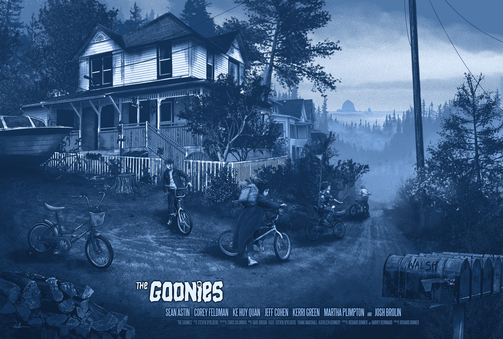 INSIDE THE ROCK POSTER FRAME BLOG: Kevin Wilson Goonies Poster & More ...