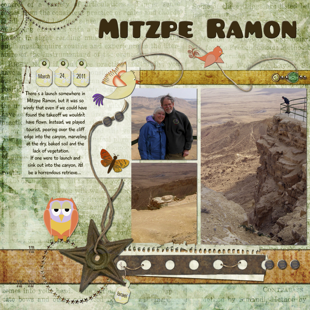 C.J.'s Scrapbook: Israel!
