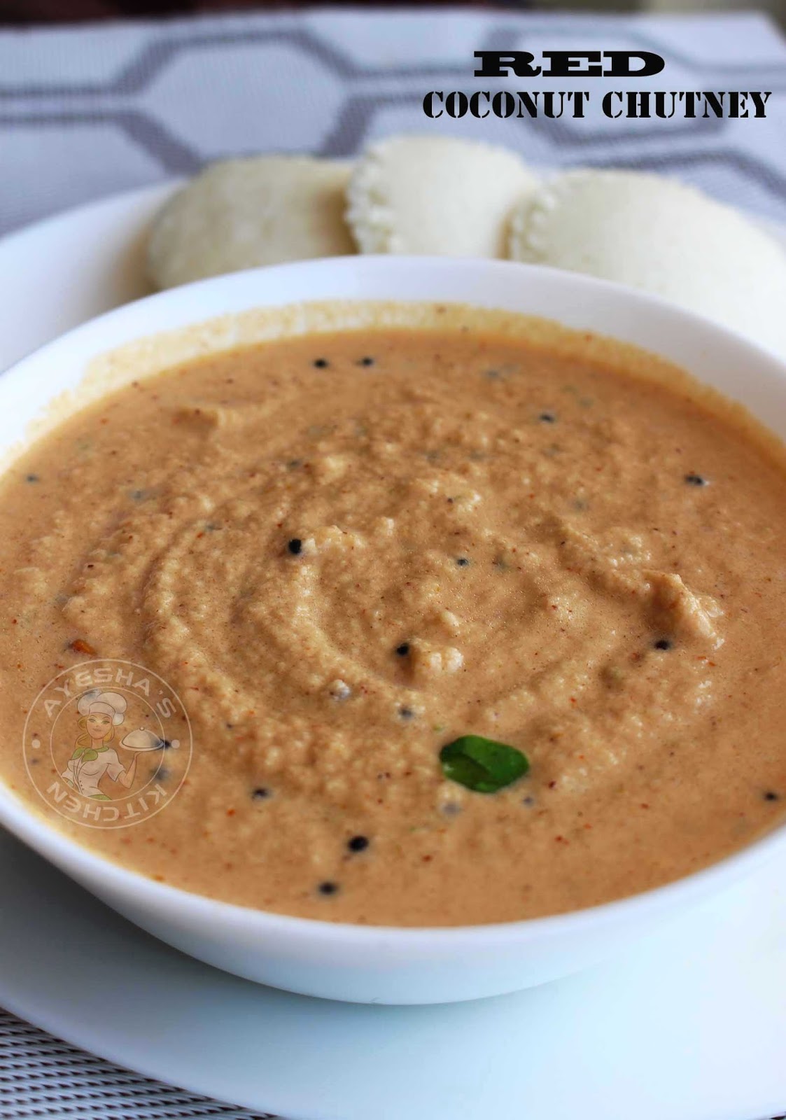 CHUTNEY RECIPES - RED COCONUT CHUTNEY