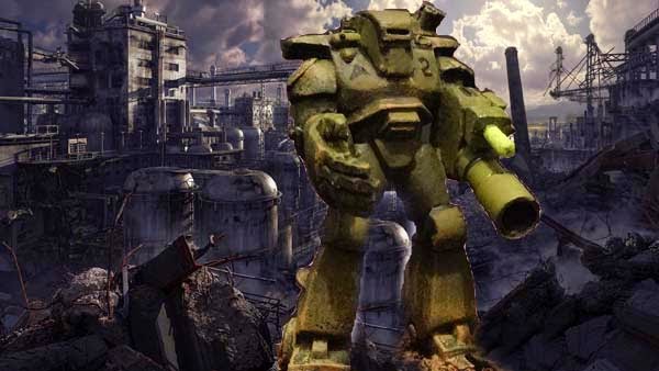 Land of the Lead: 28mm POWER ARMOR TROOPER