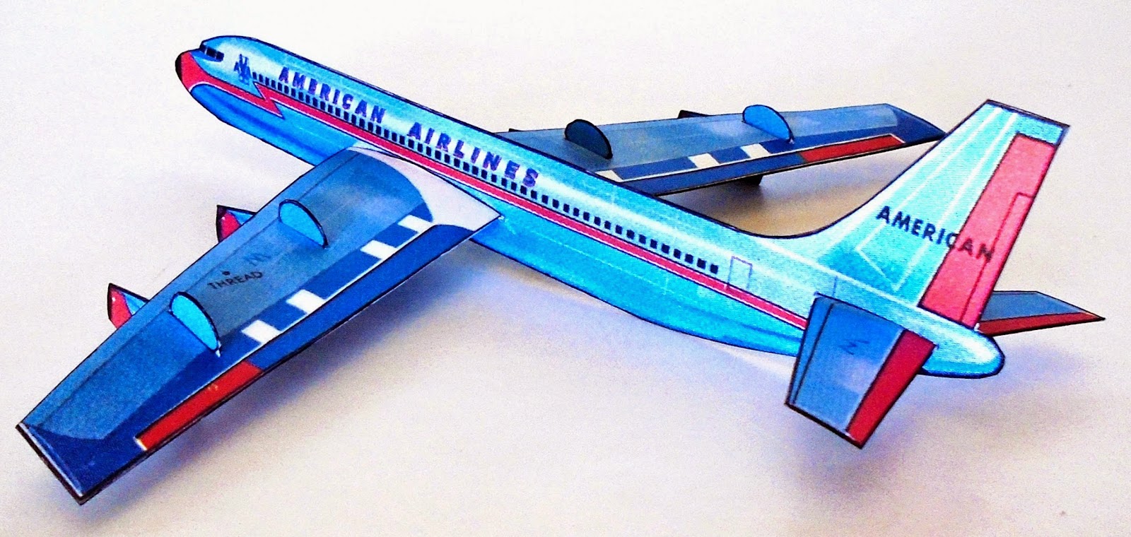 Toys and Stuff: Cheerios Paper Boeing 707 Cereal Premium - Pt 2 Conclusion
