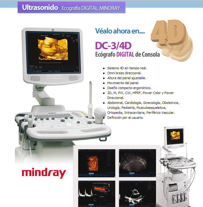 ECOGRAFOS MINDRAY-IDISAC: EQUIPOS COLOR DOPPLER