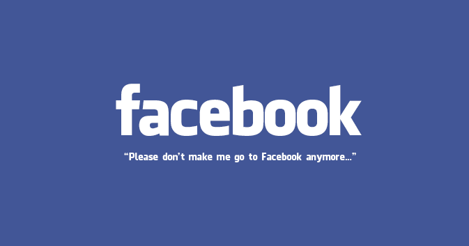 Seeing Things: No More Facebook!