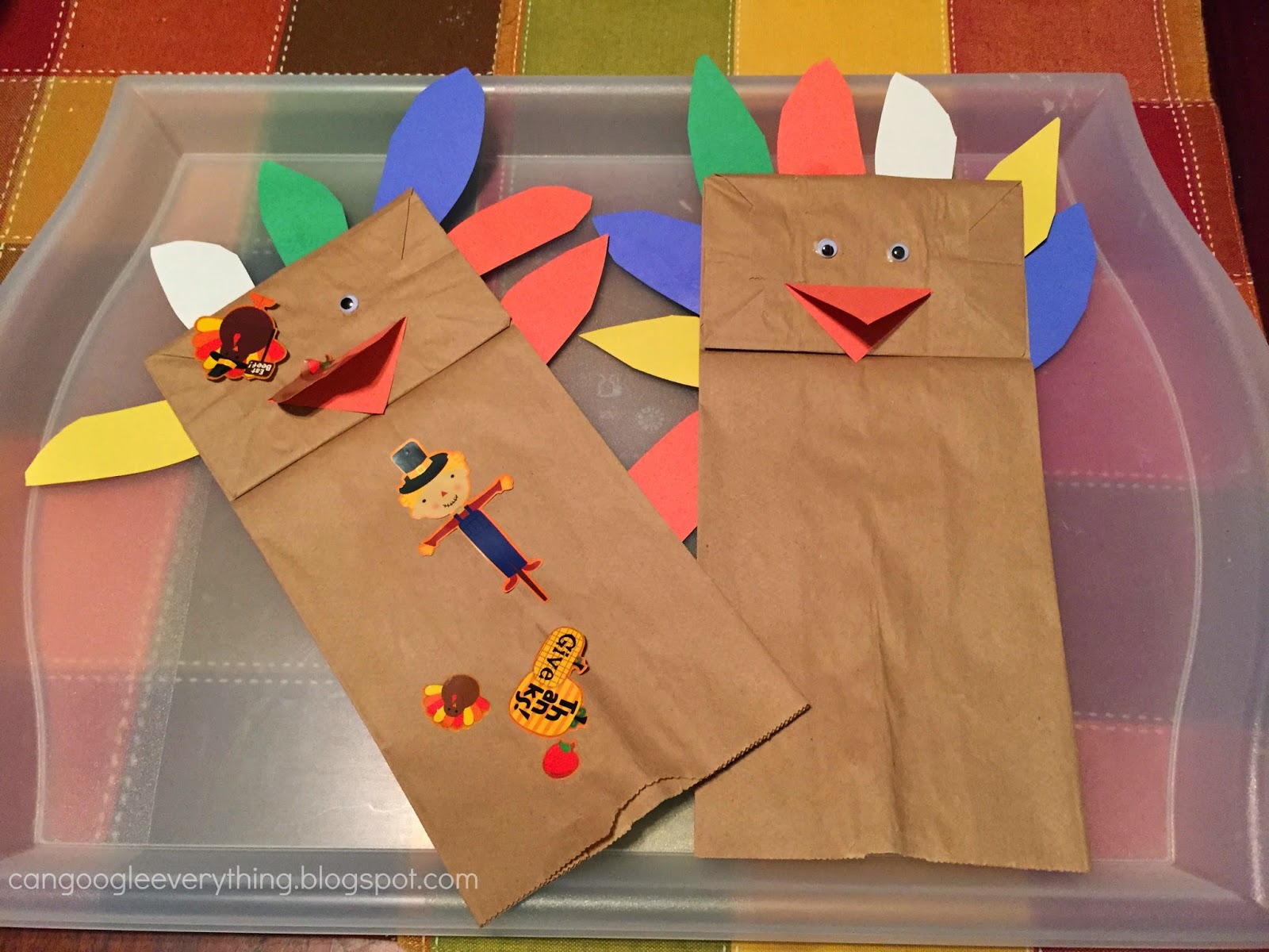 Paper Bag Turkey Craft! - My Mini Adventurer