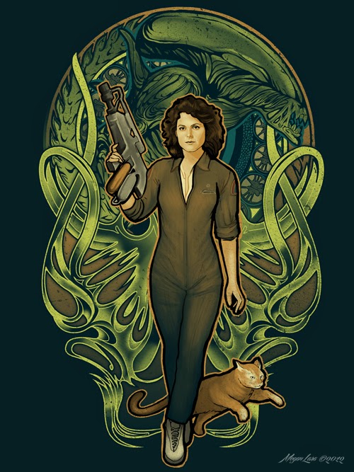 I Have Seen The Whole Of The Internet: Alien 'Ripley' Art