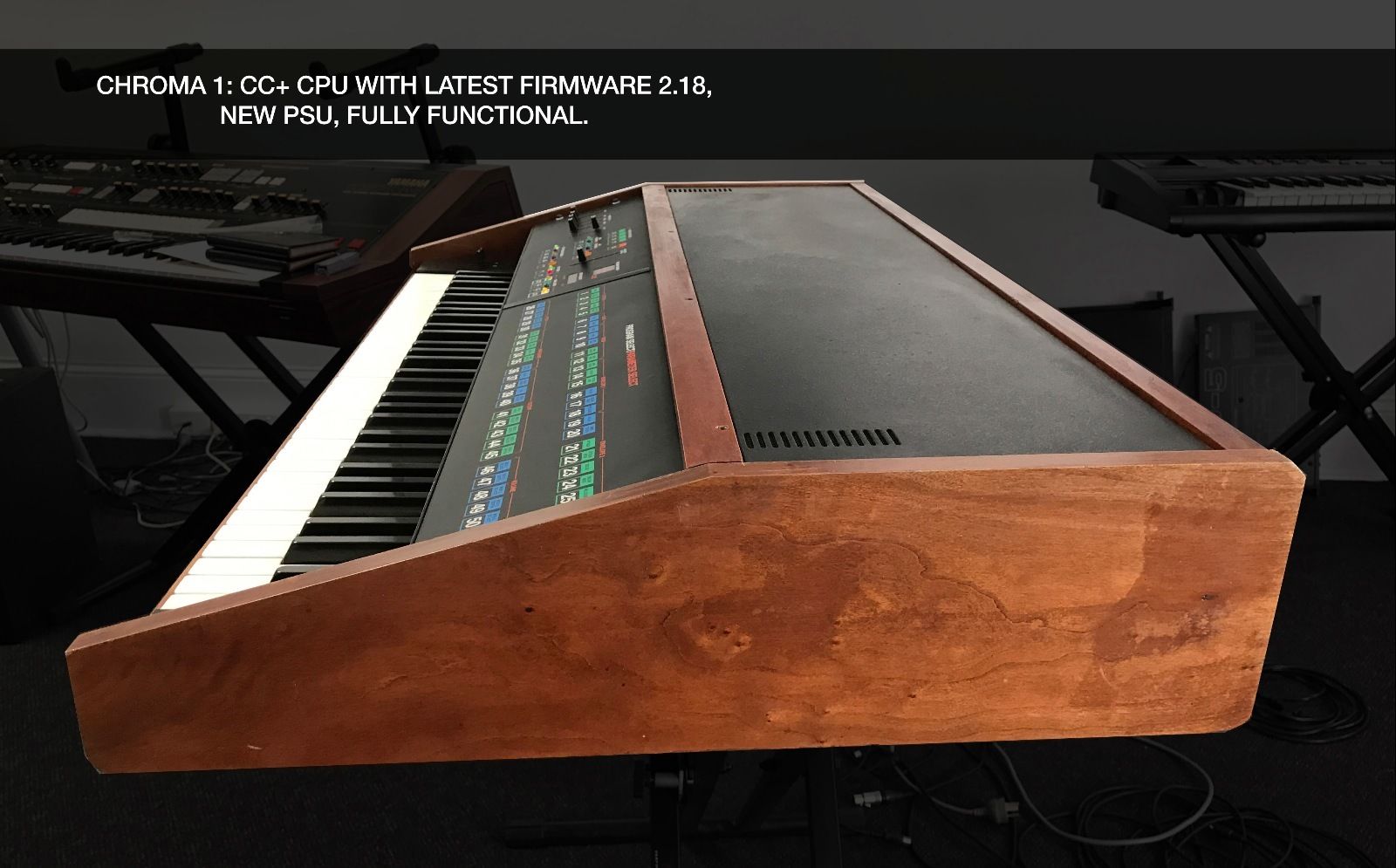 MATRIXSYNTH: 2 x Rhodes Chroma Analog Poly Synths with CC+ MIDI & Extras