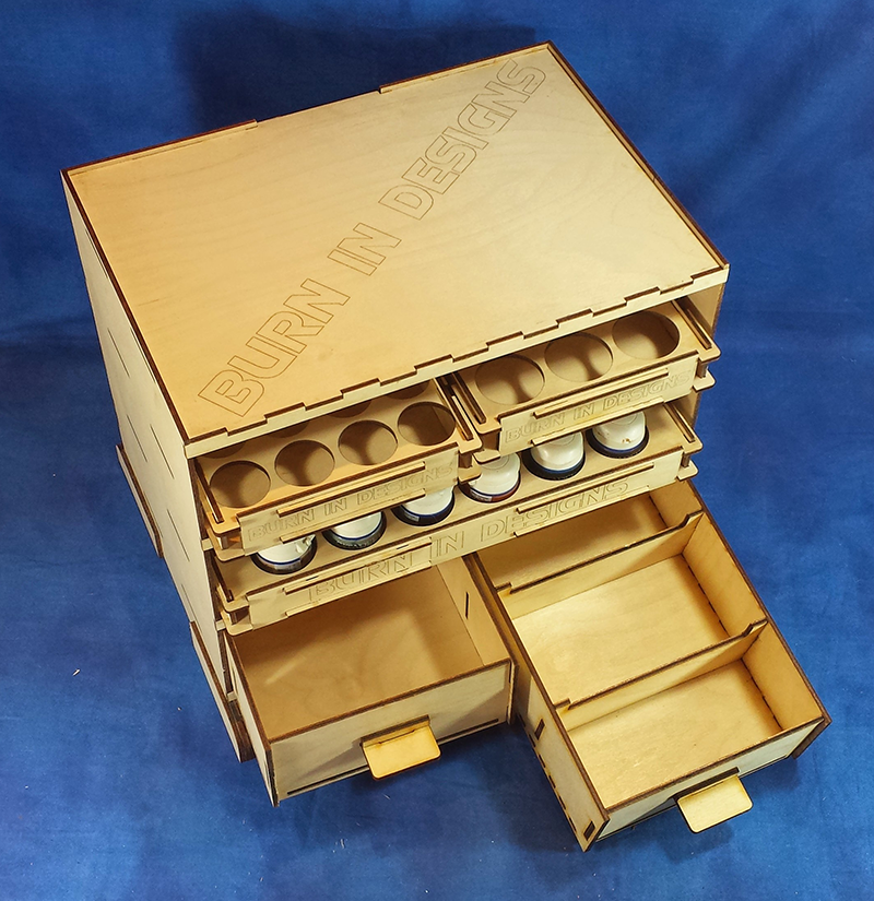 Burn In Designs: New Products - Hobby Storage Master Collection