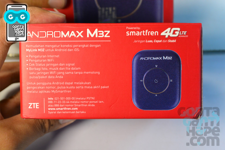 Review Modem Mi-Fi Smartfren Andromax M3Z dan Cara Isi Pulsanya