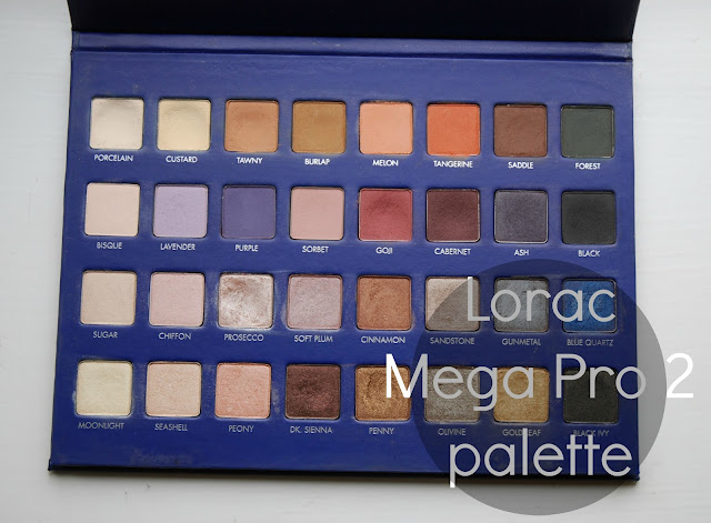 Lorac Mega Pro 2 palette review | beckysbeautyblog.