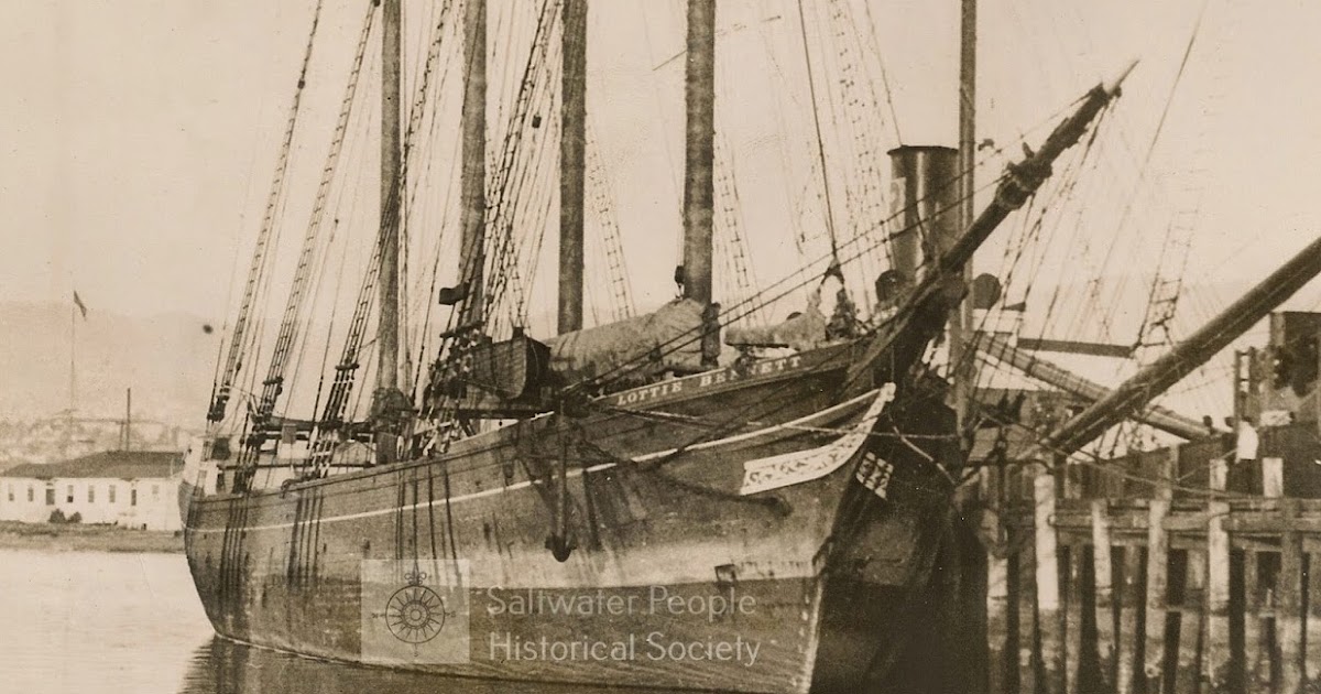 Saltwater People Log: Schooner LOTTIE BENNETT Packing a Utopian Dream ...