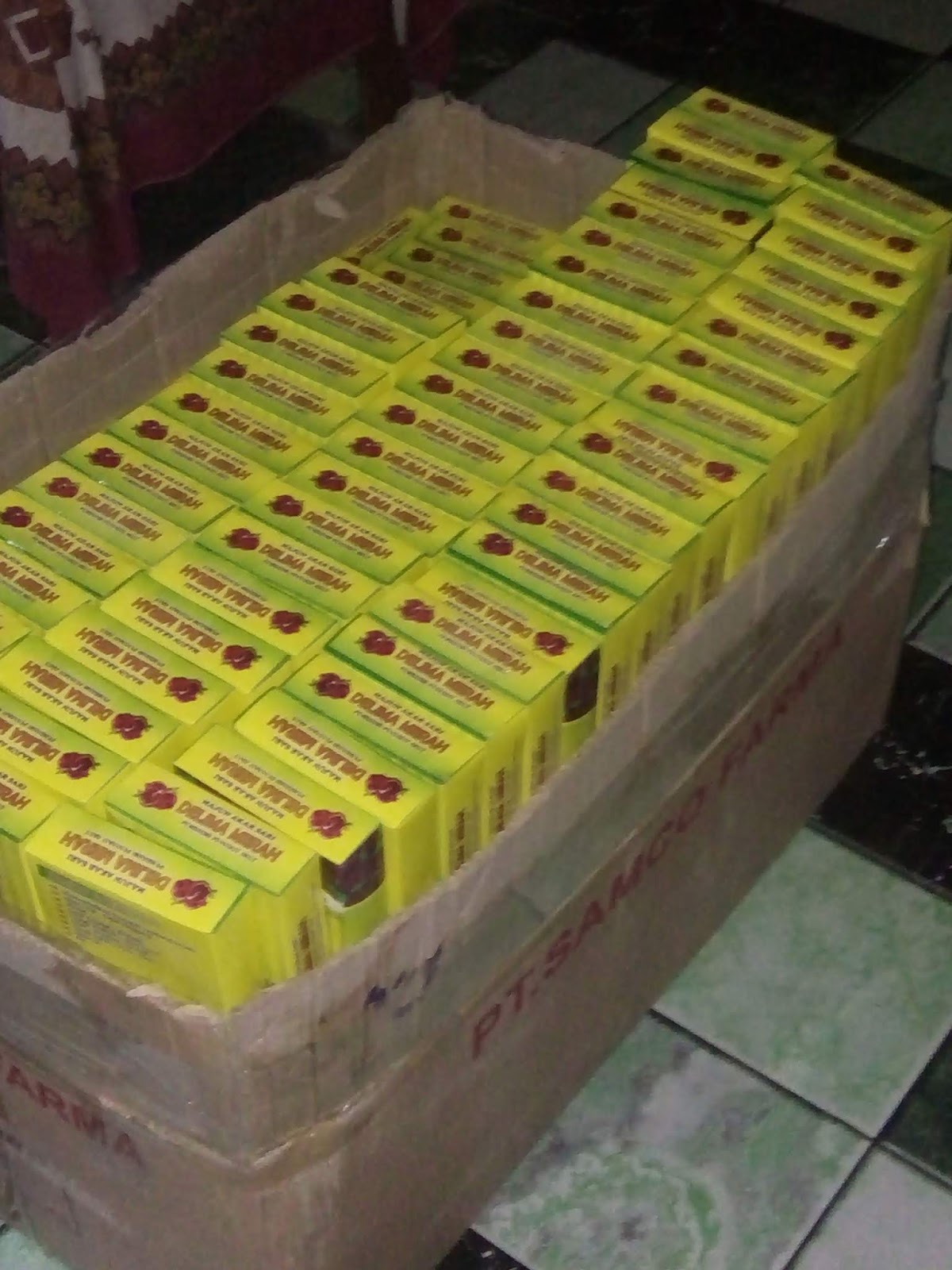 Proses Pembuatan Majun Herbal Delima Merah (Rp. 45.000)