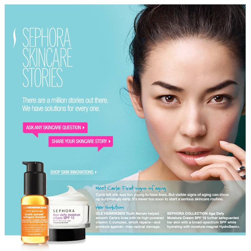 ASIAN MODELS BLOG: AD CAMPAIGN: Sayyora Saydiganieva for Sephora ...