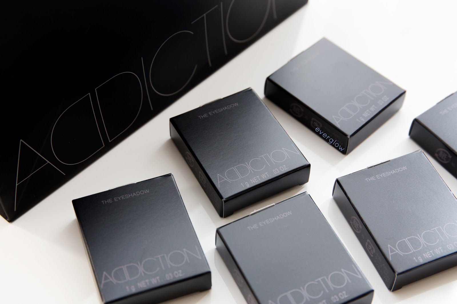 ADDICTION The Eyeshadow Review & Swatches | On The Everglow