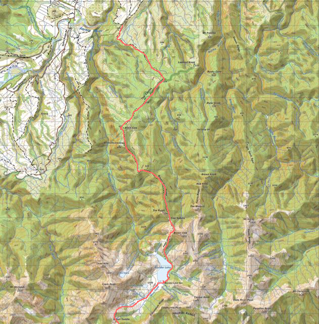 Mulvany Adventures: Southern Alps Traverse, The Douglas Range