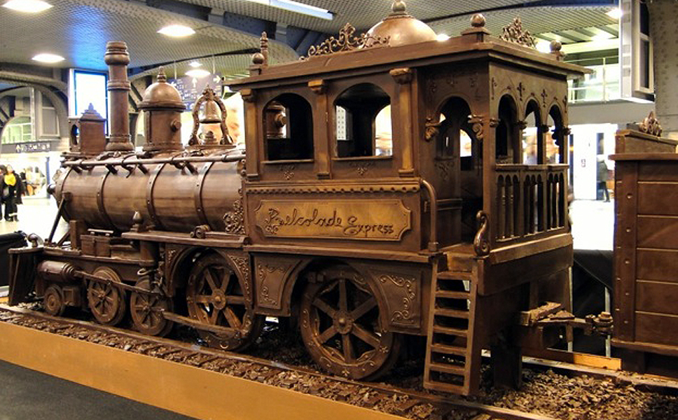 Just A Car Guy: The chocolate train, new Guinness World Record for ...