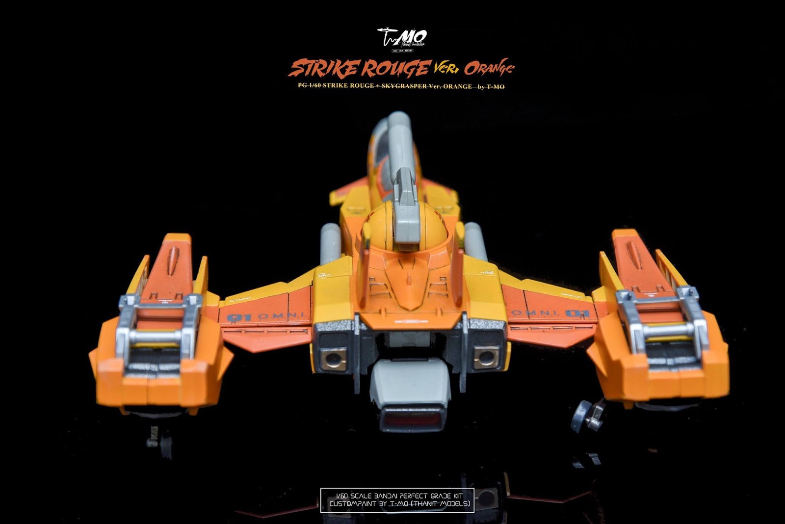 GUNDAM GUY: PG 1/60 Strike Rouge Ver. Orange - Customized Build