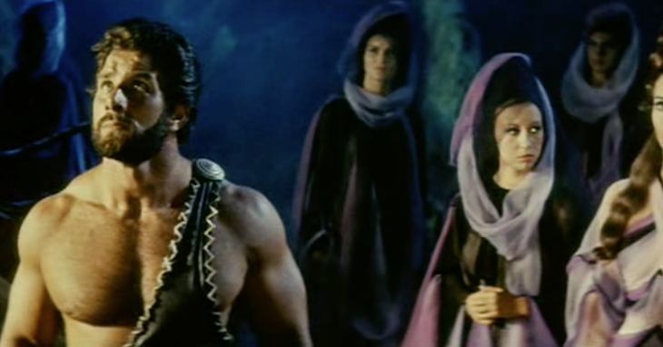 Hercules in the Haunted World - Reg Park - Marisa Belli
