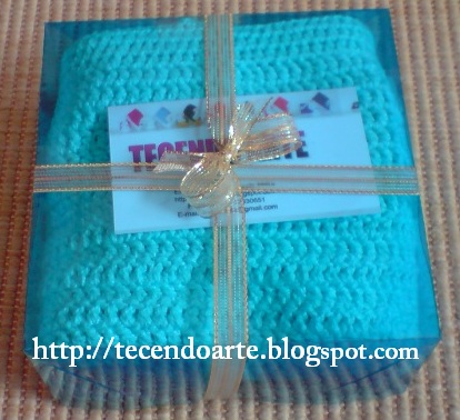 Tecendo Arte: Sunga em crochê turquesa!!!