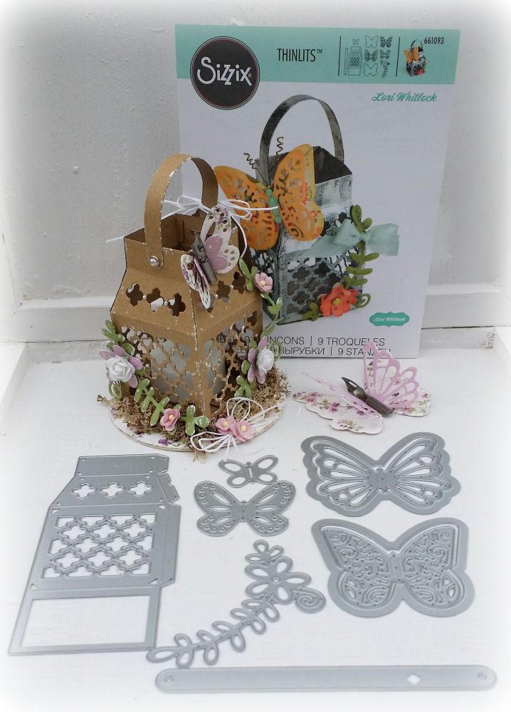 HobbyVision Creative Crew: Sizzix DT - Butterfly Lantern