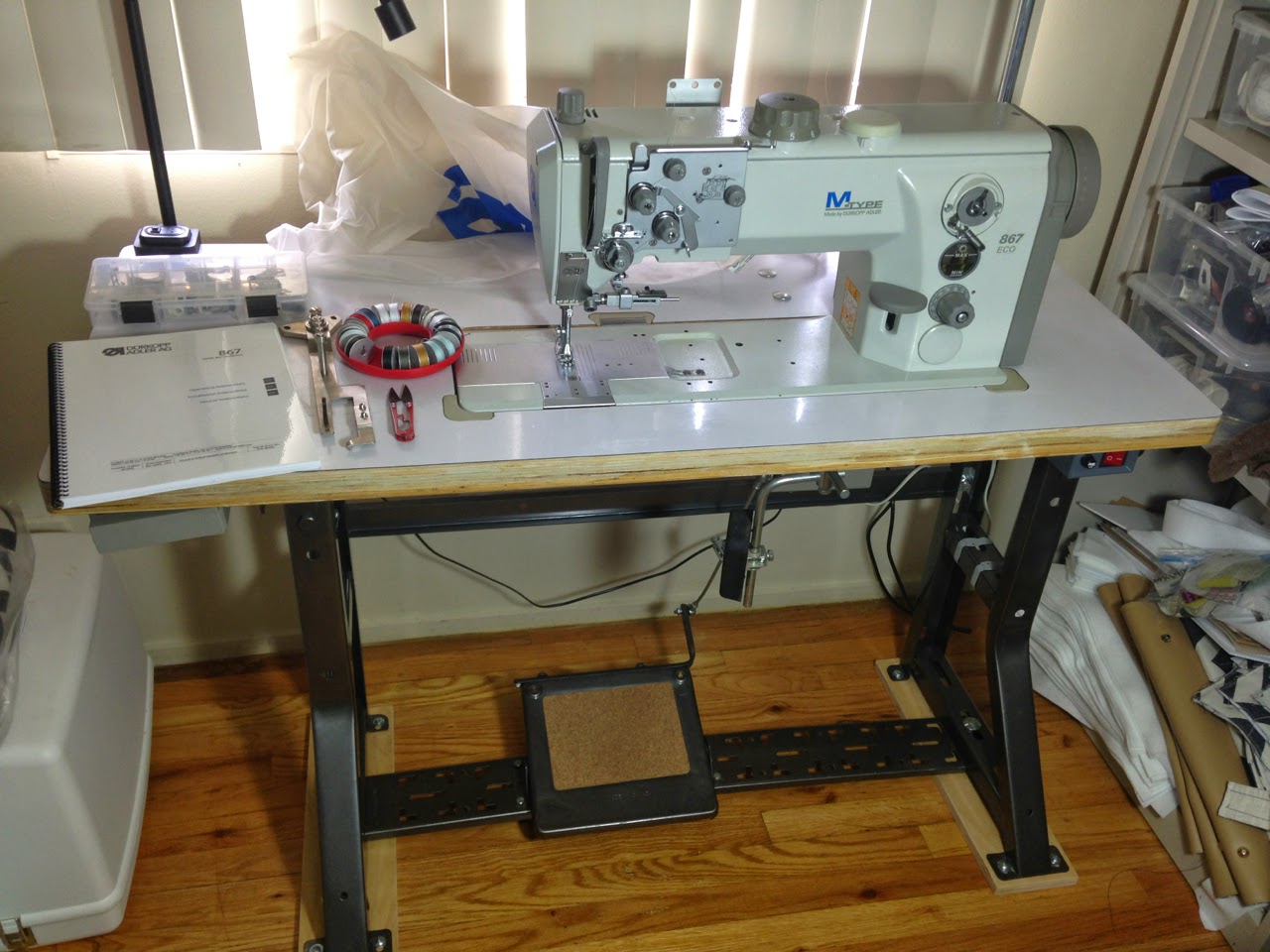 The Project Lady - Durkopp Adler Industrial Sewing Machine