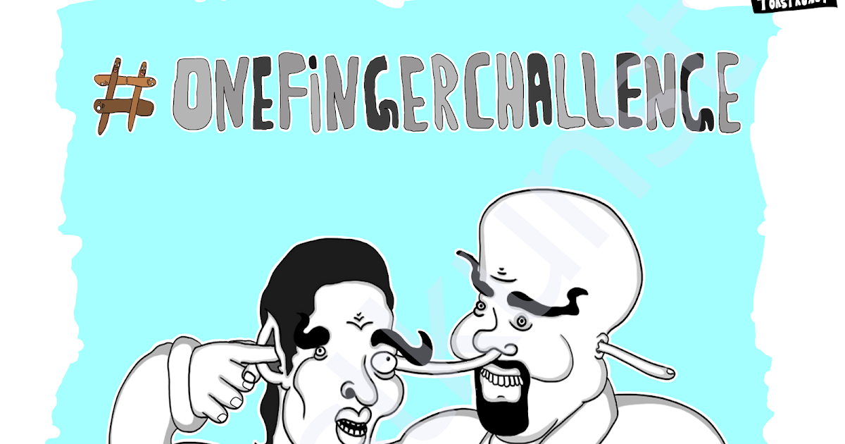 toastkunst: #Neuester Trend! #onefingerchallenge #toastkunst