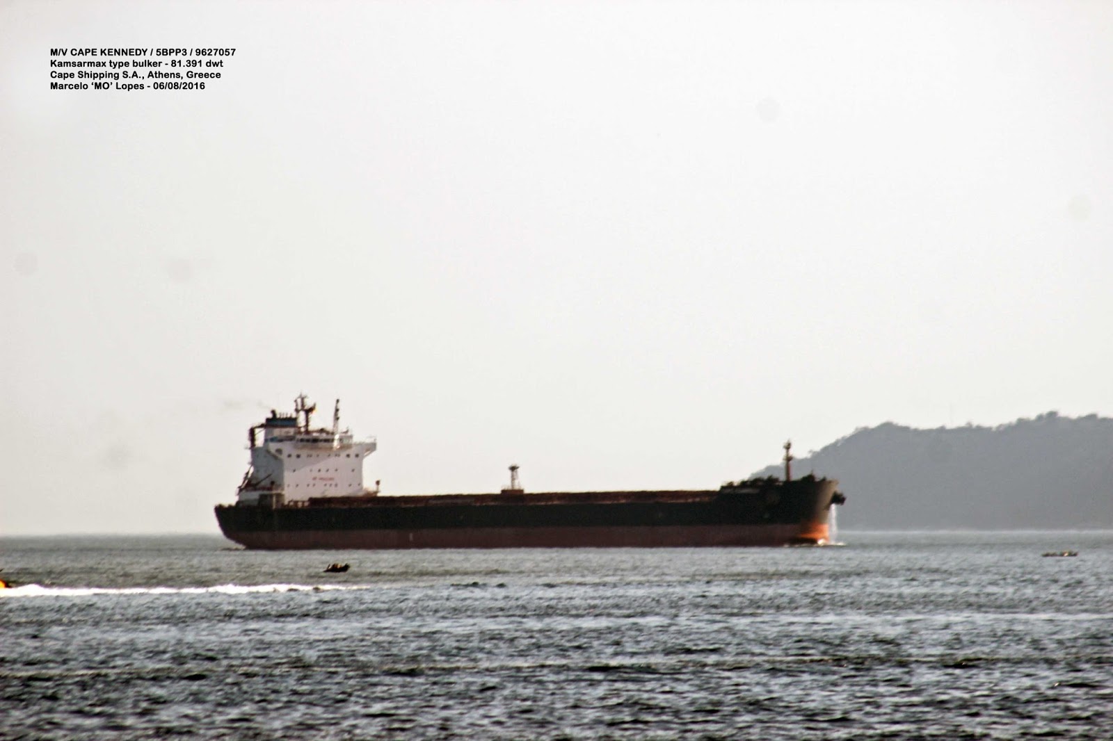Santos Shiplovers: M/V Cape Kennedy / 5BPP3 - Kamsarmax type vessel ...