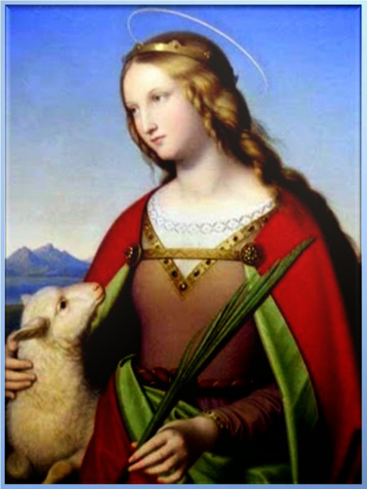 ORACION A SANTA INES CONTRA LA VIOLENCIA, MALOS TRATOS, HUMILLACIONES ...